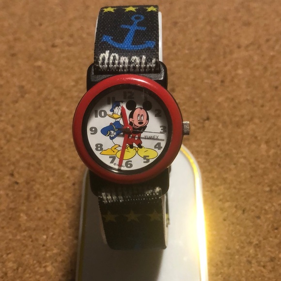 Timex | Accessories | Disney Timex Vintage Mickey Mouse And Donald Duck ...